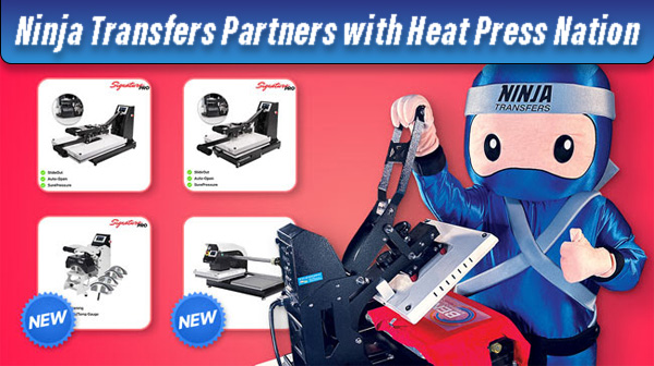 Ninja Transfers Partners with Heat Press Nation - Apparelist
